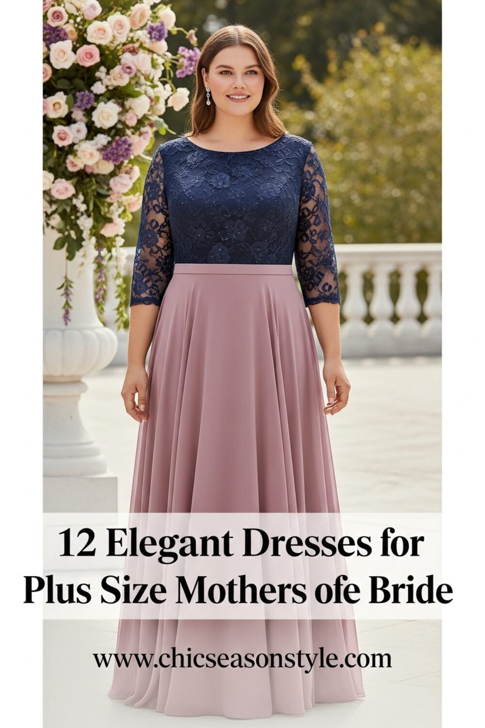12 Elegant Plus-Size Mother of the Bride Dresses Under $100 | Chic ...