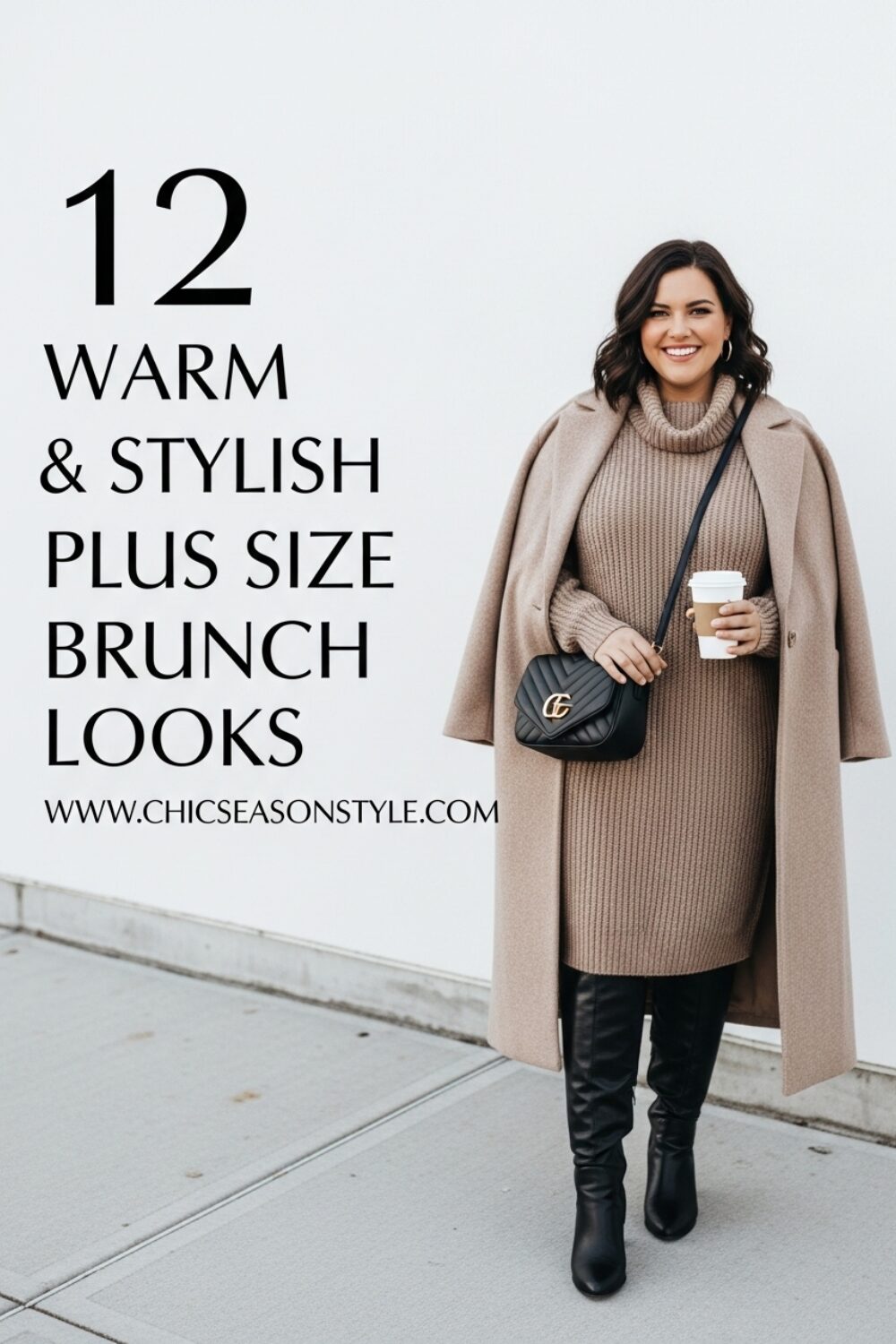 12 Plus Size Winter Brunch Outfits (Like a Fashion Pro) | Chic Season Style