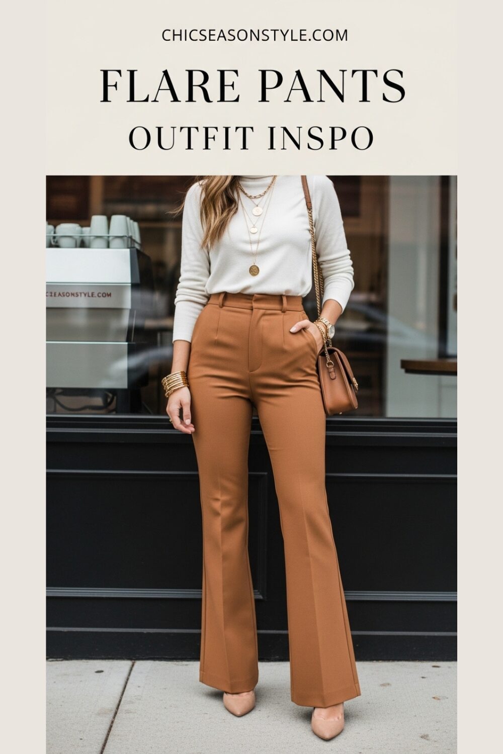 15 Chic Flare Pants Outfits to Elevate Your Wardrobe with Chic Season ...