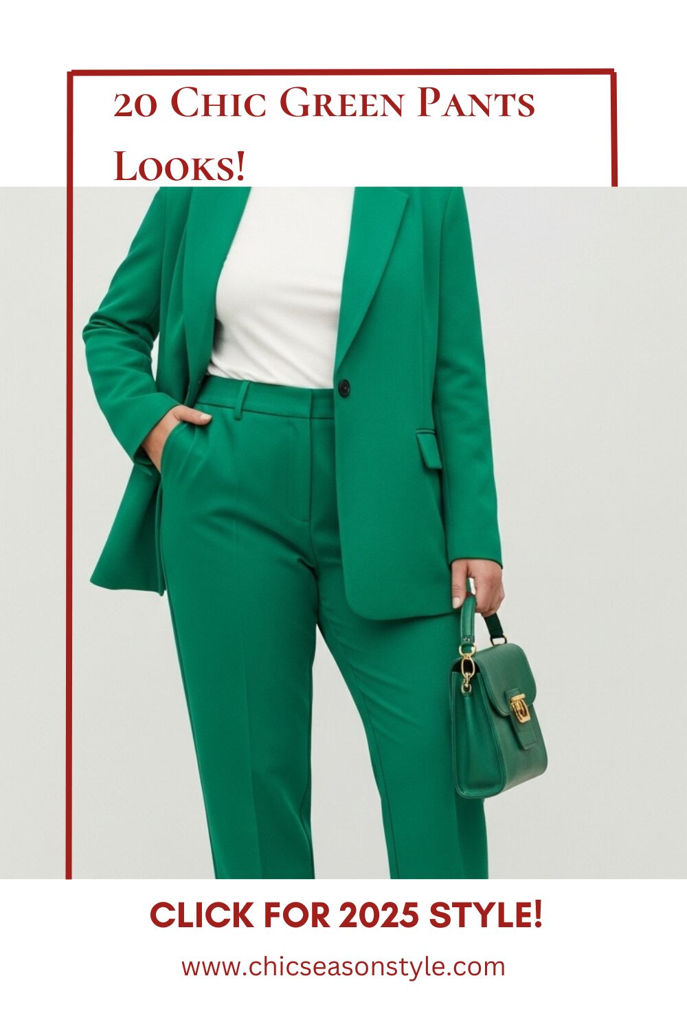 20 Green Pants Outfits to Elevate Your Style | Chic Season Style