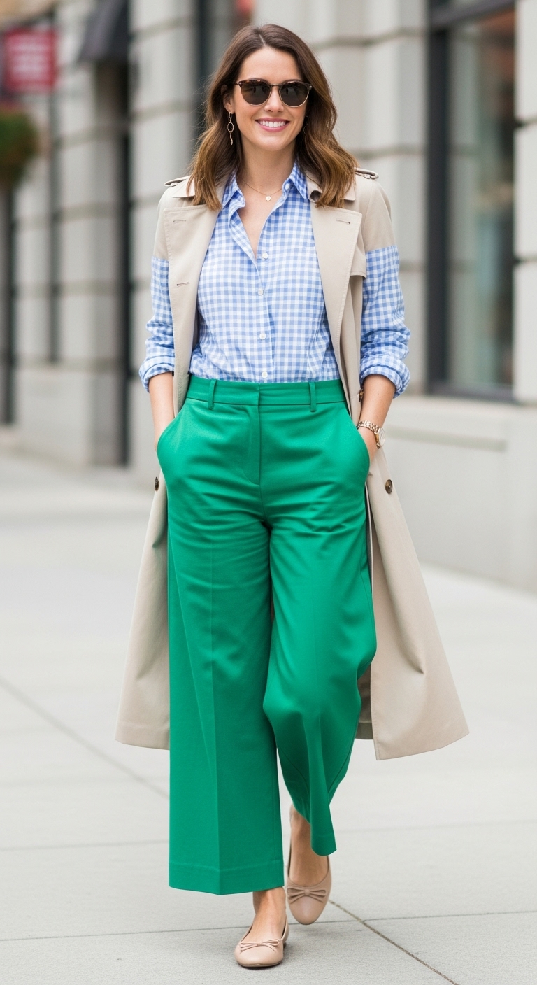 20 Green Pants Outfits to Elevate Your Style | Chic Season Style