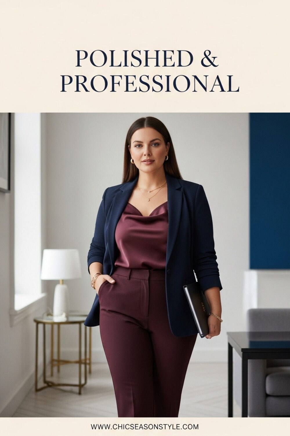 12 Plus Size Fall Professional Outfits Curvy Women Love | Chic Season Style