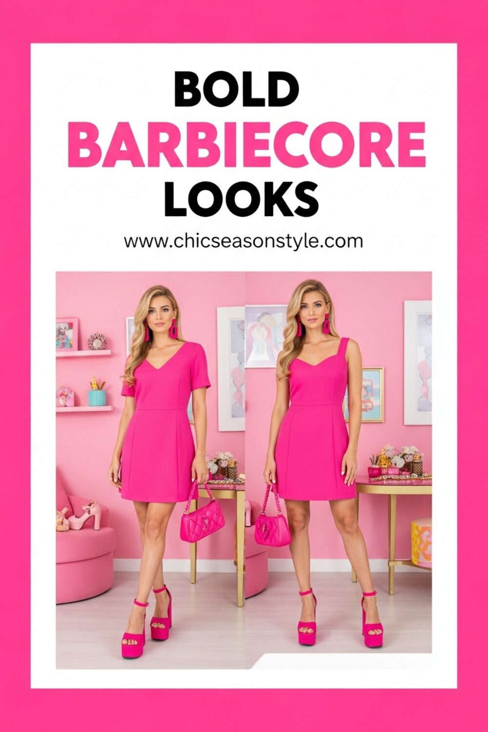 20 Playful Barbiecore Outfits to Turn Heads This Season | Chic Season Style