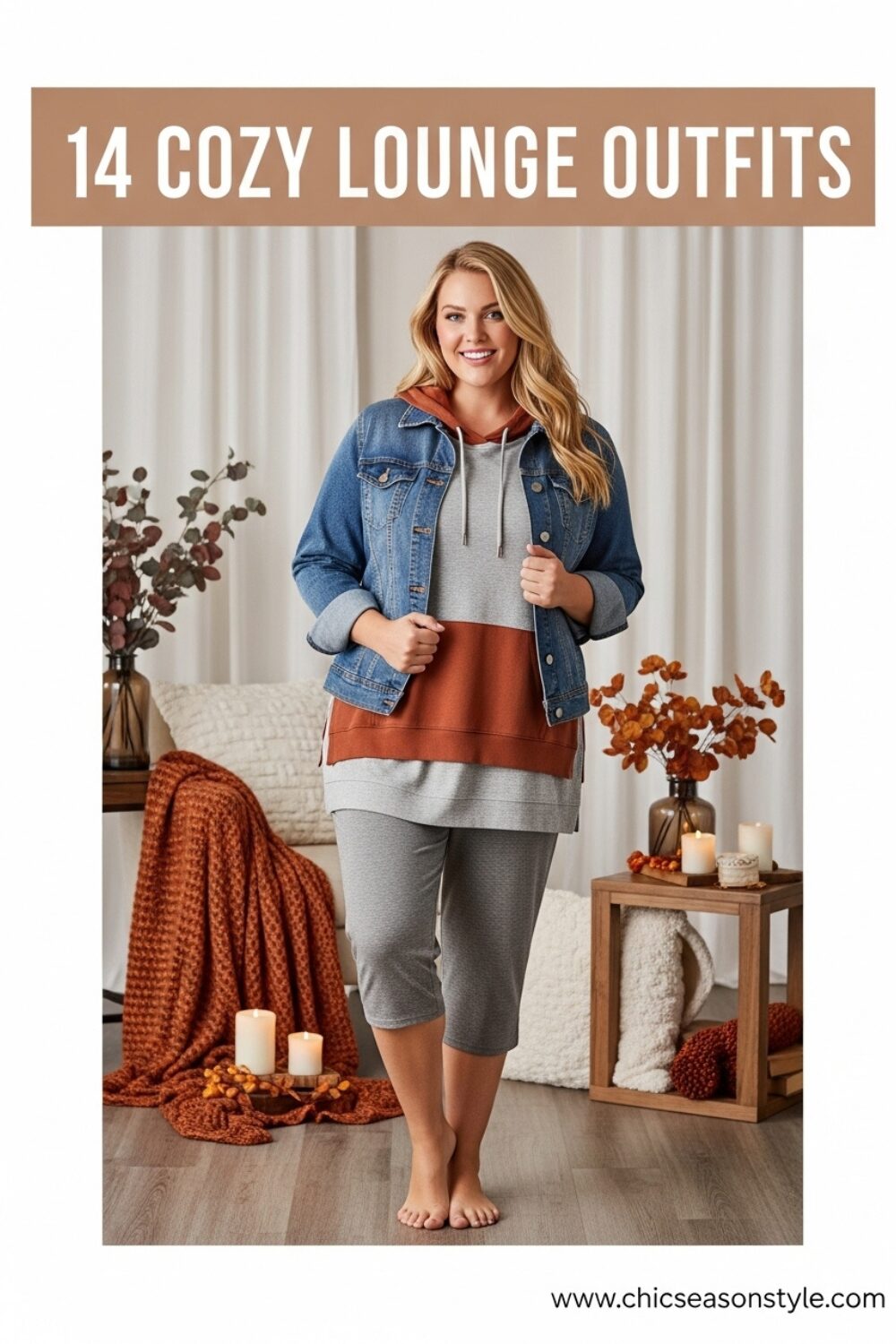 14 Plus Size Fall Lounge Outfits for Ultimate Curvy Comfort & Style ...