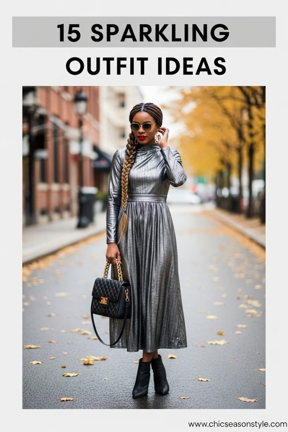 15 Sparkling Silver Outfit Ideas to Elevate Your Style This Season ...