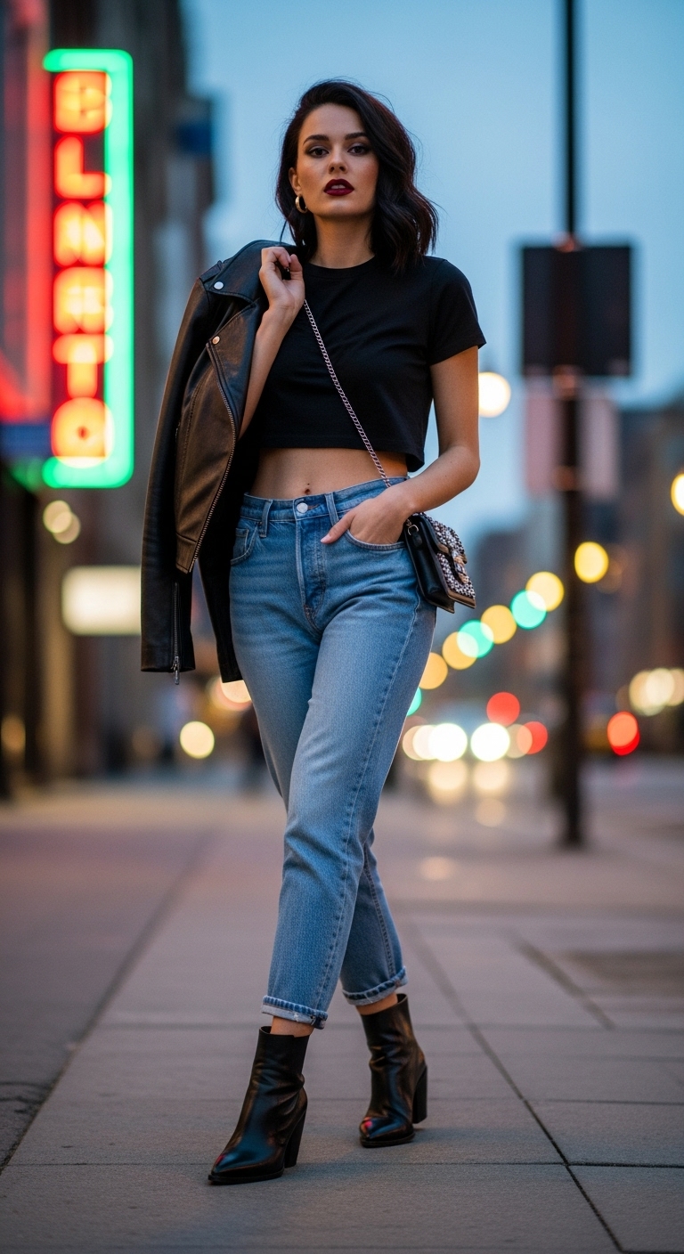 14 Stylish T-Shirt and Jeans Outfit Ideas You’ll Love | Chic Season Style