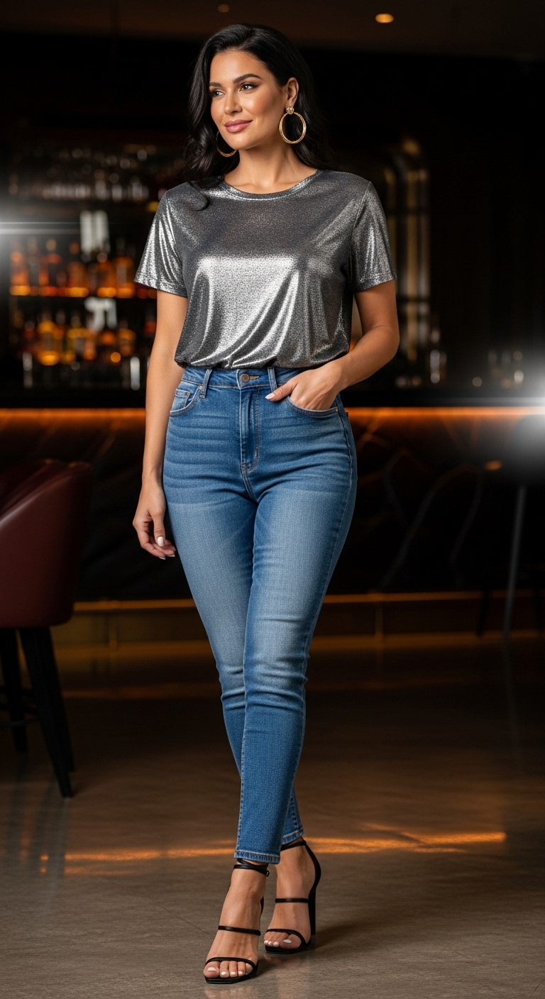 14 Stylish T-Shirt and Jeans Outfit Ideas You’ll Love | Chic Season Style