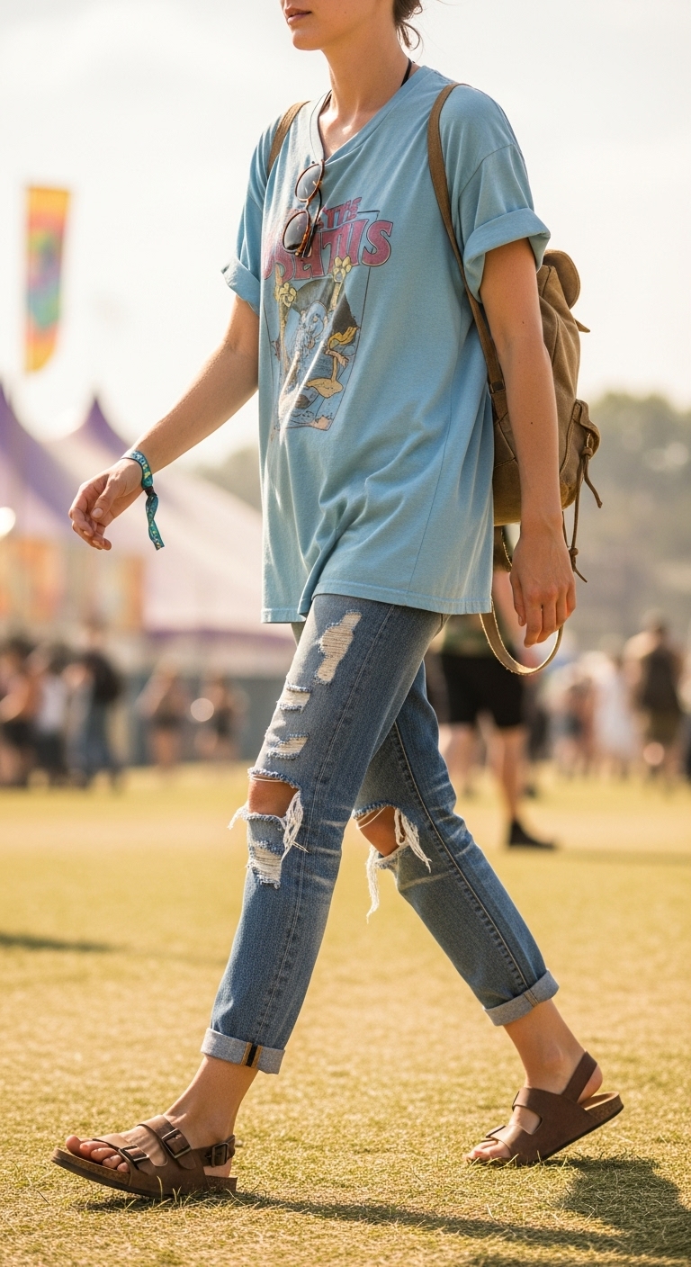 14 Stylish T-Shirt and Jeans Outfit Ideas You’ll Love | Chic Season Style